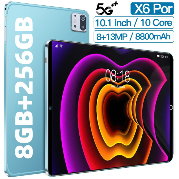Купить планшет P.o.r X6 2024, андроид,планшетный компьютер с sim-картой ...