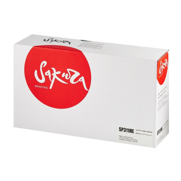 Расходник для печати Sakura Ricoh SP311HE | 407246, Черный (black), для ...