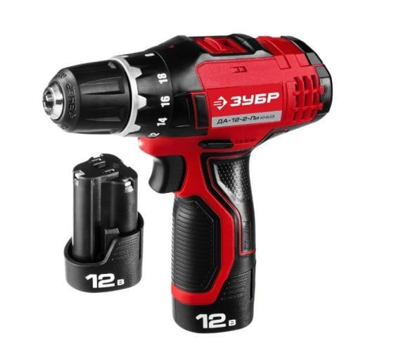 Шуруповерт ЗУБР ДА-12-2-Ли КНМ3, От аккумулятора - купить по низкой ...