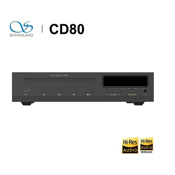 SHANLING CD80 MQA CD-плеер ES9219MQ Чип ЦАП Hi-Res Audio - купить с ...