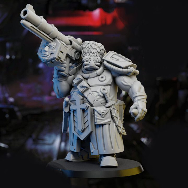 Astra Militarum Vostroyan Firstborn Ogryn Огрин №10 с дробовиком ...