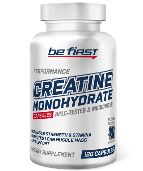 Креатин Creatine Monohydrate Capsules Be First 140 г Без вкуса - купить ...