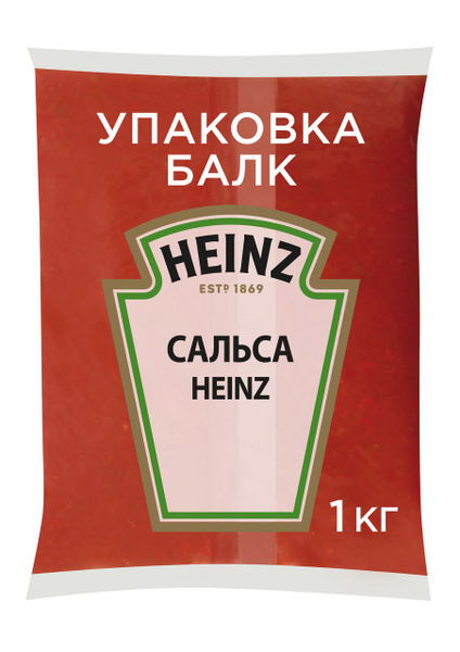 Соус томатный Heinz Сальса жгуче-острый, 1 кг - купить с доставкой по ...