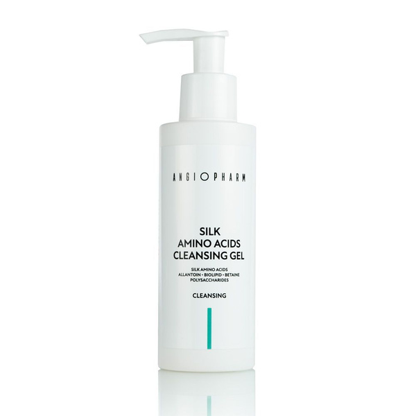 ANGIOPHARM Silk Amino Acids Cleansing Gel гель 400 мл - купить с ...
