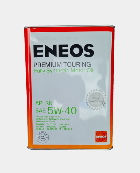 Масло моторное ENEOS 5W-40 Синтетическое - купить в интернет-магазине OZON (775306273)