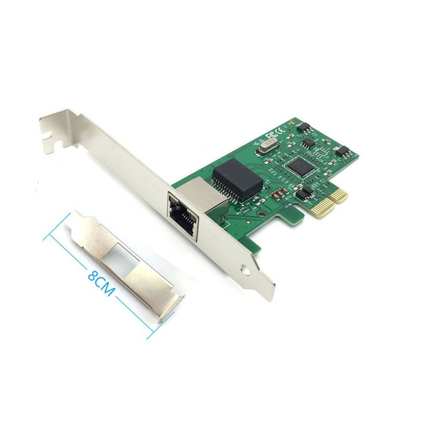 Сетевая карта PCI Express PCI-E Realtek RTL8111C С Низкой Перегородкой ...