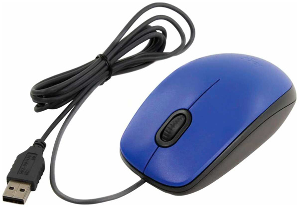 Мышь проводная Logitech M110 Silent (910-005500) BLUE M110 Silent (910 ...