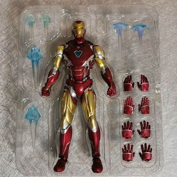 15cm SHF Marvel Avengers Железный Человек Фигурка Игрушки MK50 MK46 MK47 MK85 MK5 - купить с ...