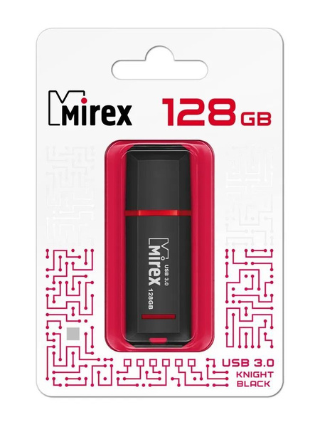 Флешка 128Gb Mirex Knight USB 3.0 черный - купить с доставкой по ...