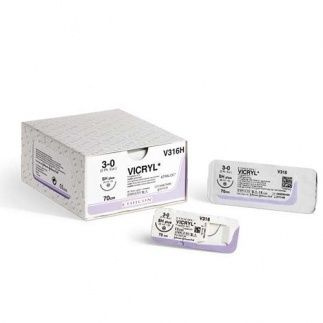 Нить Викрил рассас. (Vicryl) USP 2-0 - нить 75 см (ETHICON) W9121 ...