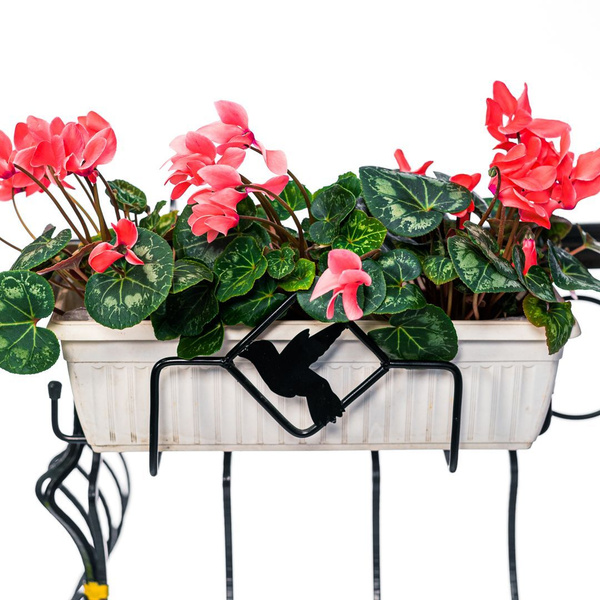 Подставка для цветов балконная на террасу крепление для цветочных ящиков Птица 203-001 HiTSAD ...