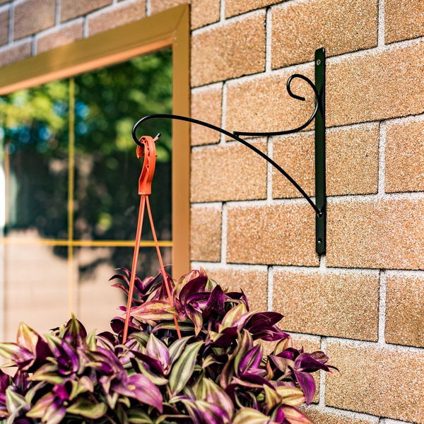 Кронштейн для кашпо настенный уличный подвес для кашпо держатель для цветов 52-027 HiTSAD ...