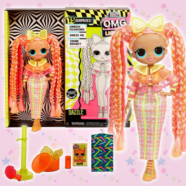 Кукла Surprise OMG Lights Dazzle Неон светящаяся - купить с доставкой ...