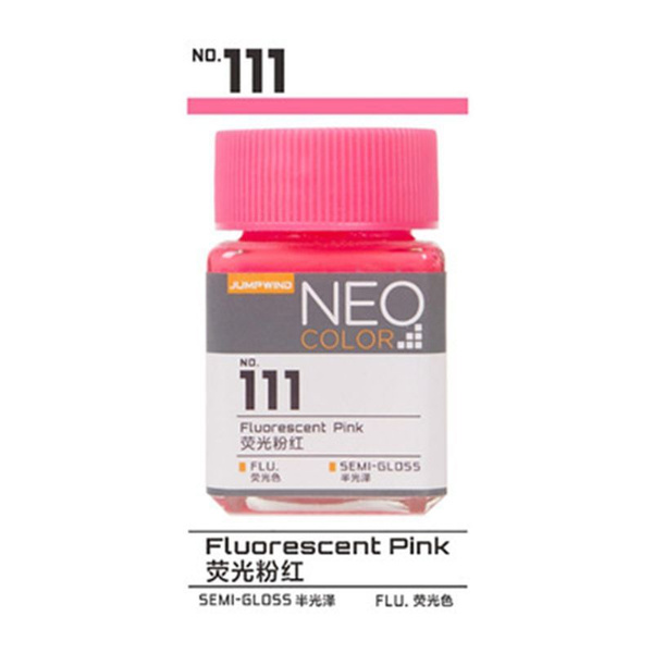 Модельная краска JUMPWIND NEO COLOR 111-118 Fluorescent color series 18 ...