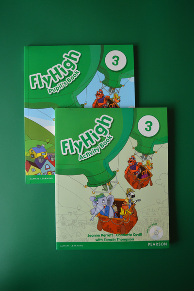 Fly High 3. Комплект: Учебник + Рабочая Тетрадь + CD/DVD - купить с ...