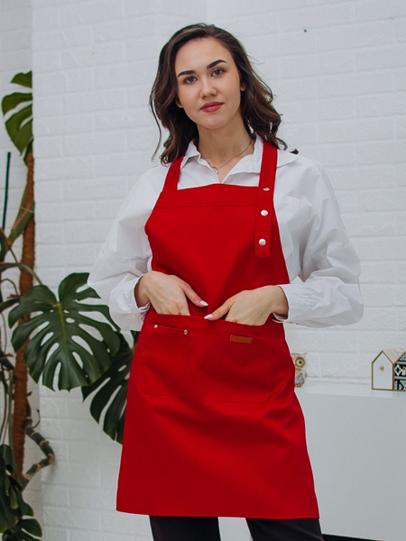 Фартук рабочий парикмахерский / для мастера маникюра / флориста / для ...