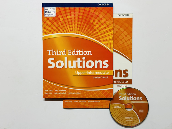 Комплект Solutions Upper-Intermediate Third Edition: Student's Book ...