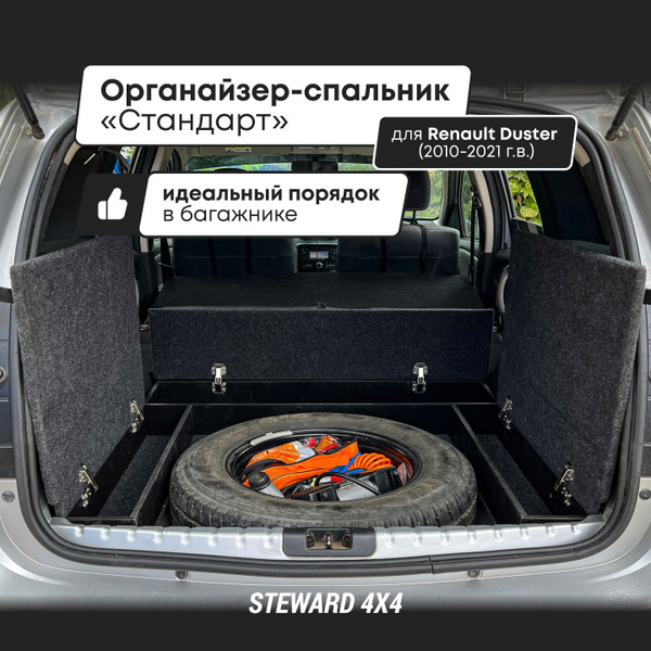 Органайзер "Стандарт" для Рено Дастер / Renault Duster (2010-2021 г.в ...