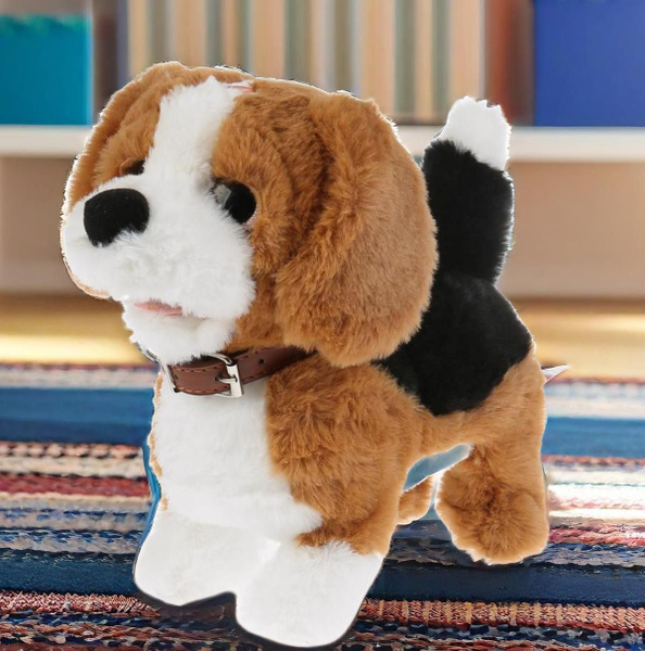 Интерактивная игрушка Мой Питомец щенок Джим ходит ест косточку ...