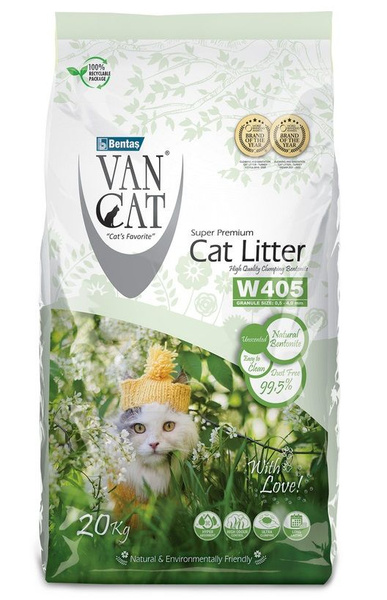 Van Cat Наполнитель Глиняный Комкующийся купить на OZON по низкой цене ...