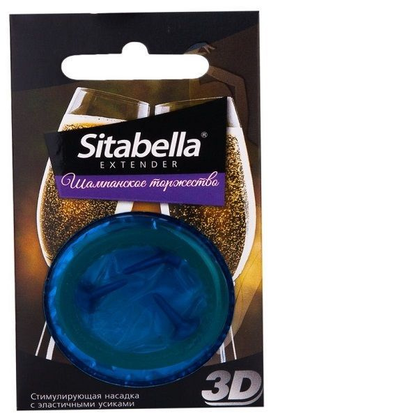 Насадка стимулирующая Sitabella 3D "Шампанское торжество" с ароматом шампанского купить на OZON ...