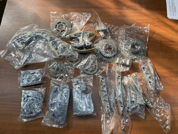 Комплект цепи ГРМ 2.7-3.0 TDI Ауди Фольксваген А6 А8 Q7 Туарег audi A6 ...