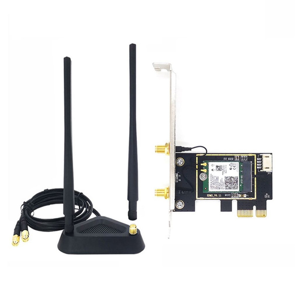 Wi-Fi 6 AX200 PCIe с антенной купить на OZON по низкой цене (2531390085)