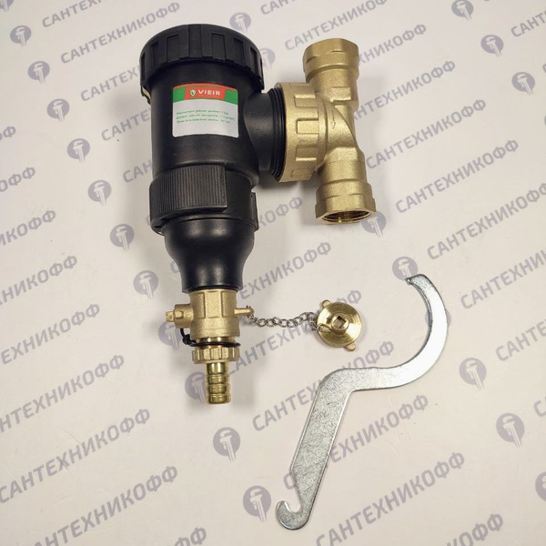 Сепаратор шлама и воздуха VIEIR 1 муфтовый, латунь VR1142 купить на OZON по низкой цене (812341852)