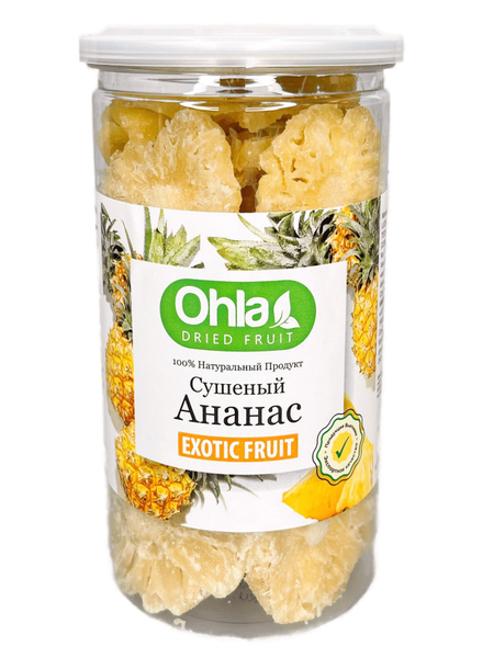 АНАНАС сушеный OHLA, сухофрукты кольцами, 400 гр., Вьетнам - купить с ...