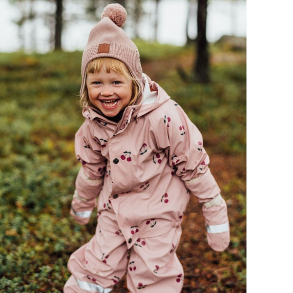 Дождевик Девочки, Мальчики KULING Карманы, Манжеты светло-розовый Softshell, Waterproof, размер ...