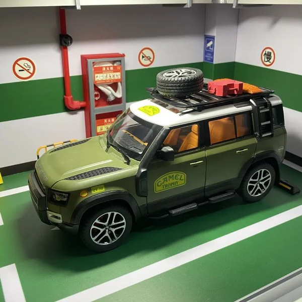 Машинка металлическая Land Rover Defender 1:24, Коллекционная модель ...