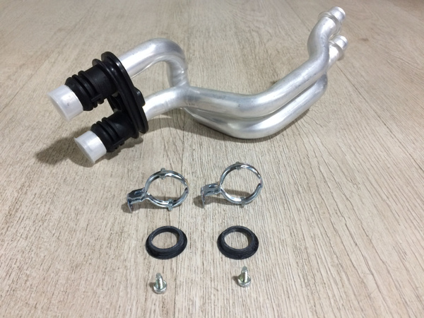 Трубки и хомуты на радиатор отопителя печки 1K0819031E Шкода ...