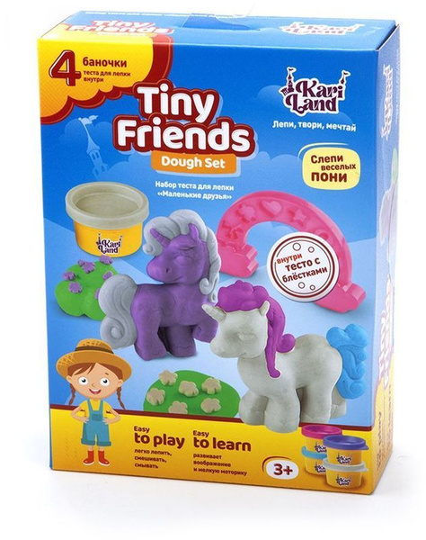 Набор для лепки "Маленькие друзья" CN0012 Kari Land - купить с ...