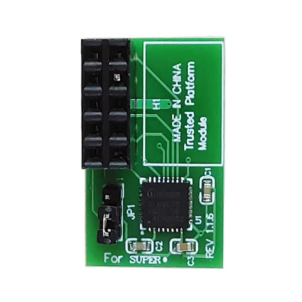 10-контактный модуль SPI TPM2.0, 1 шт., доверенная платформа для ...