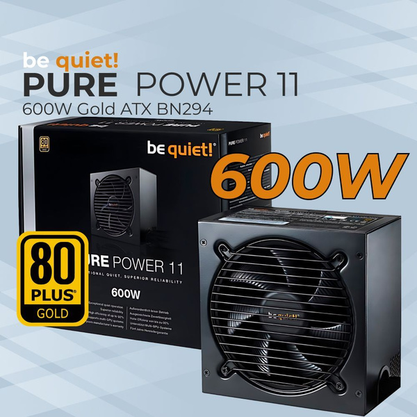 Блок питания для компьютера be quiet! Pure Power 11 600W / ATX 2.4 ...