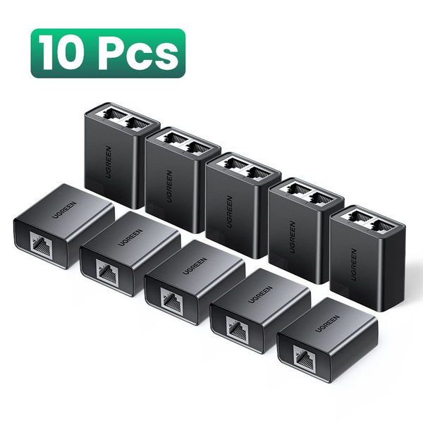 Ugreen Rj45 Разветвитель 1 на 2 Ethernet адаптер Удлинитель сетевого