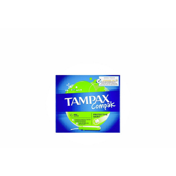 Тампоны Tampax Compak Super кол-во 16шт, США - купить с доставкой по ...