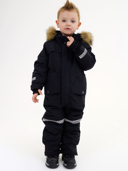 Комбинезон детский NORPPA SANDAL 100228 (060 черный, 110), Мальчики ...