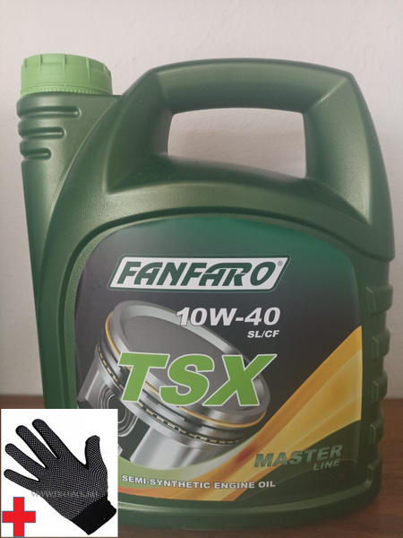 Масло моторное FANFARO 10W-40 Полусинтетическое - купить в интернет ...
