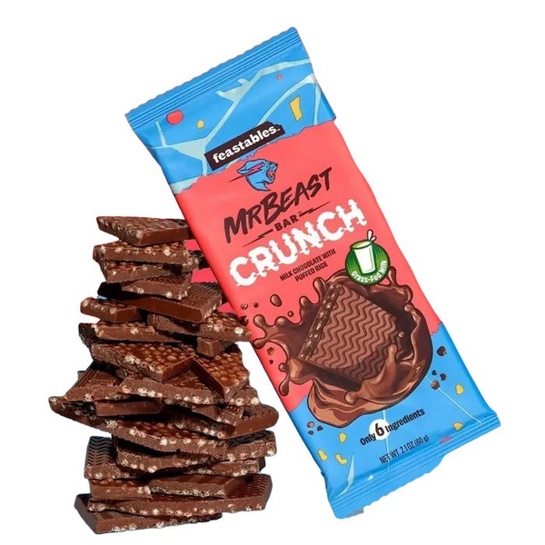 Mr. Beast CRUNCH шоколад /feastables/Шоколад мистера биста - купить с ...