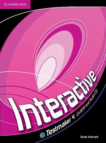 Interactive 4 Testmaker Audio CD/CD-ROM - купить с доставкой по ...