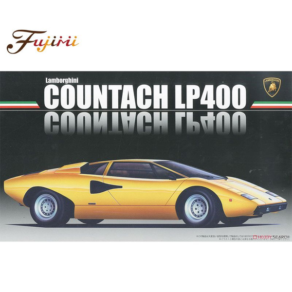 Сборная модель Машинка Fujimi-12654 1/24 Lamborghini Countach LP400 car ...
