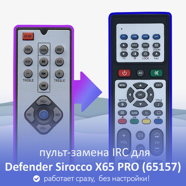 Пульт ДУ IRC пульт-замена для Defender 2 (акустика) - купить по ...