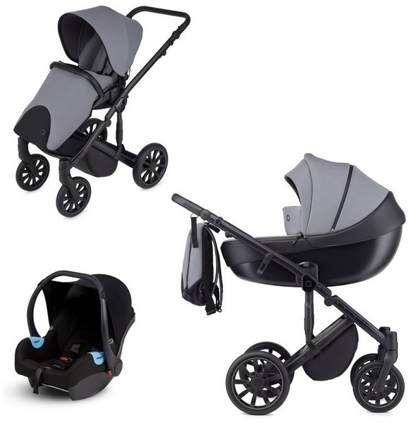 Коляска универсальная 3 в 1 Anex M/Type, серый - купить с доставкой по выгодным ценам в интернет ...