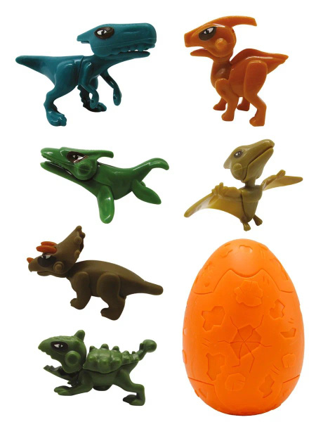 Фигурка-сюрприз Crazy Dino "Egg Boom", коллекционная, динозавр, с ...