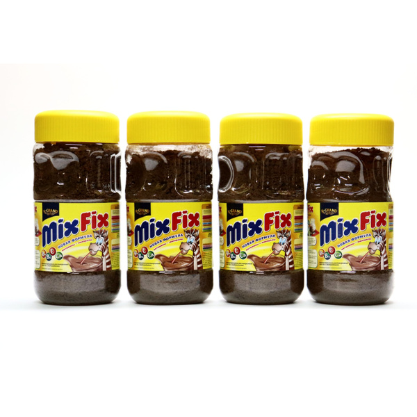 Mix Fix Какао-напиток (4 шт. по 375 гр) растворимый с витаминами купить на OZON по низкой цене ...
