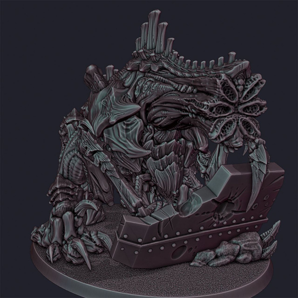 Миниатюра Warhammer 40.000 Tyranids: Exocrine - купить с доставкой по ...
