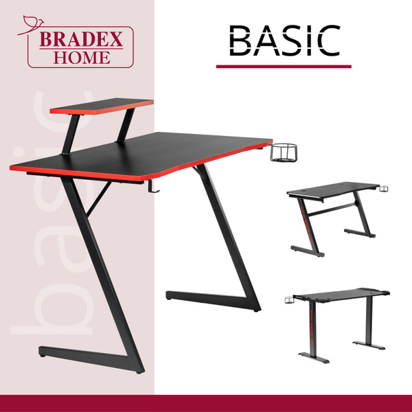 Компьютерный стол BRADEX Home Epic_Basic_16, 59х110х75 см - купить по выгодным ценам в интернет ...