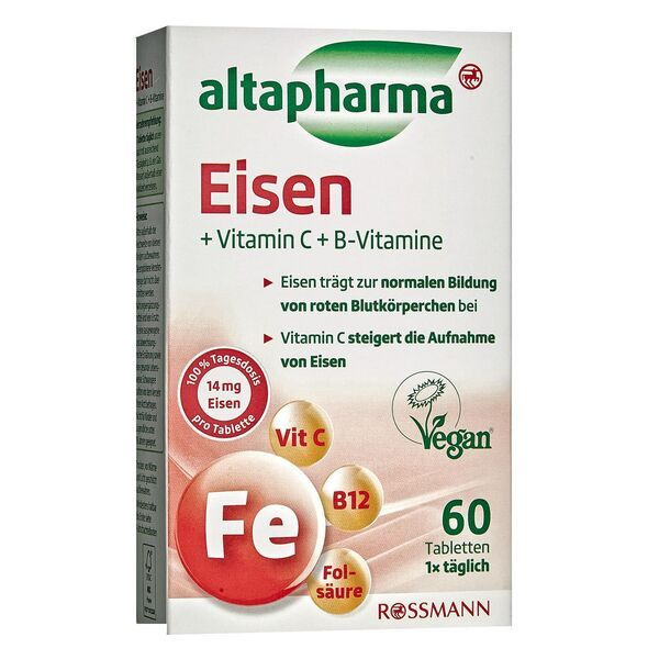 Altapharma Железо + витамин С + витамин В - купить с доставкой по ...