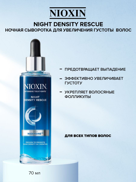Nioxin Сыворотка для волос, 70 мл - купить с доставкой по выгодным ...